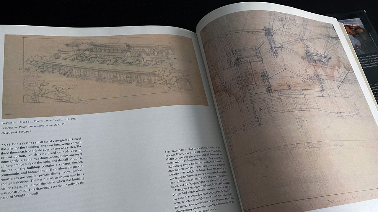 #0252 FRANK LLOYD WRIGHT｜DRAWINGS | 建築文庫